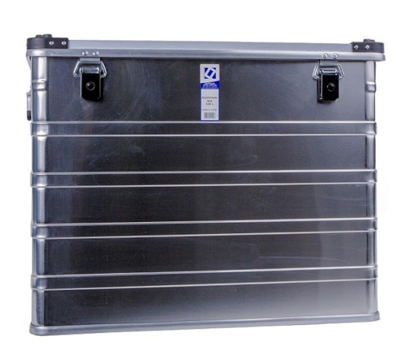 Aluminiumskasse Viktor, 240 liter, LxBxH 790x630x590 mm | Gerdmans